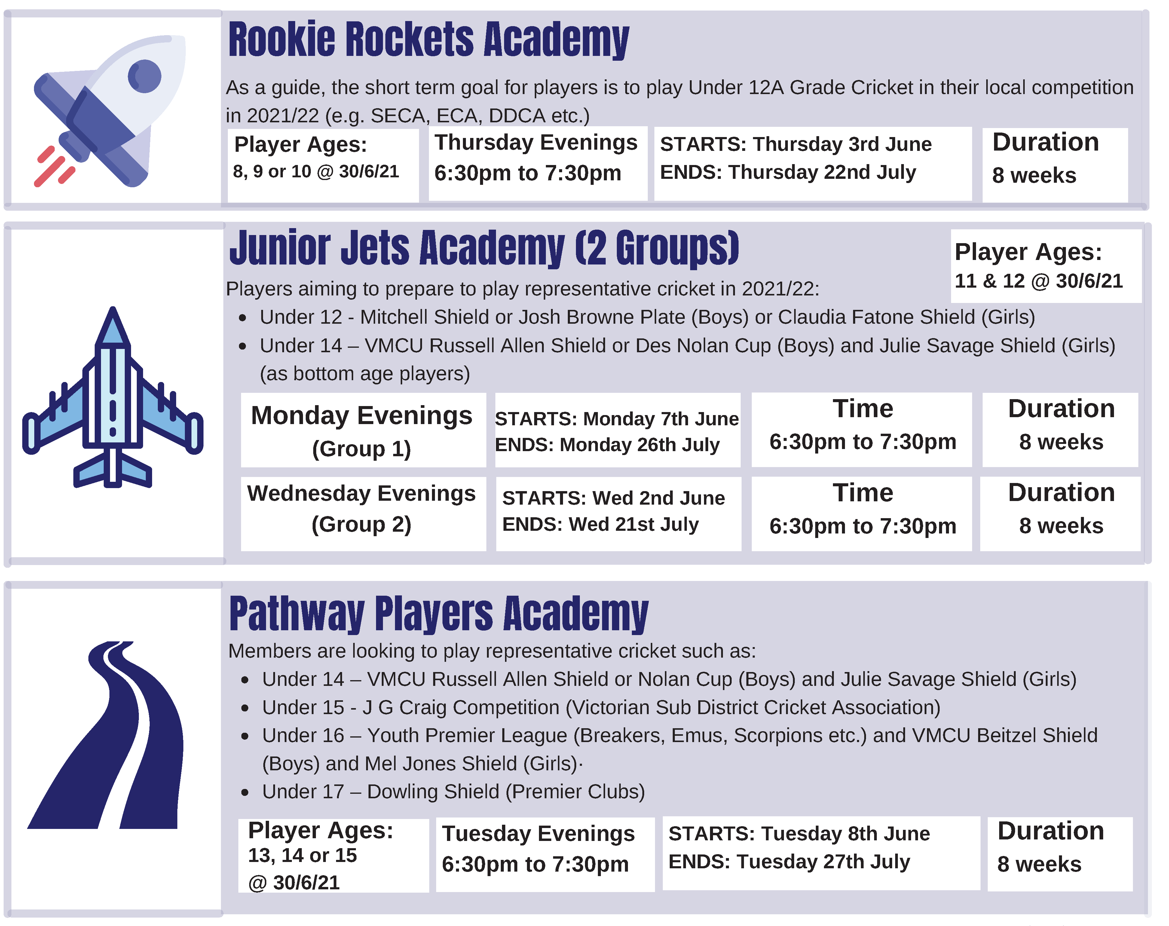 Cricket HQ - Victorian Junior Cricket Academy